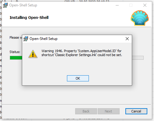 Update to 4.4.170 has errors · Issue #1039 · Open-Shell/Open-Shell-Menu ...