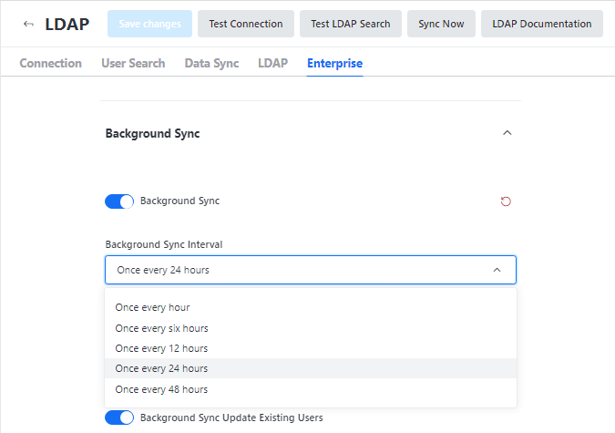 6.3.0 Enterprise broken LDAP Background Sync Interval field · Issue #30044 · RocketChat/Rocket ...