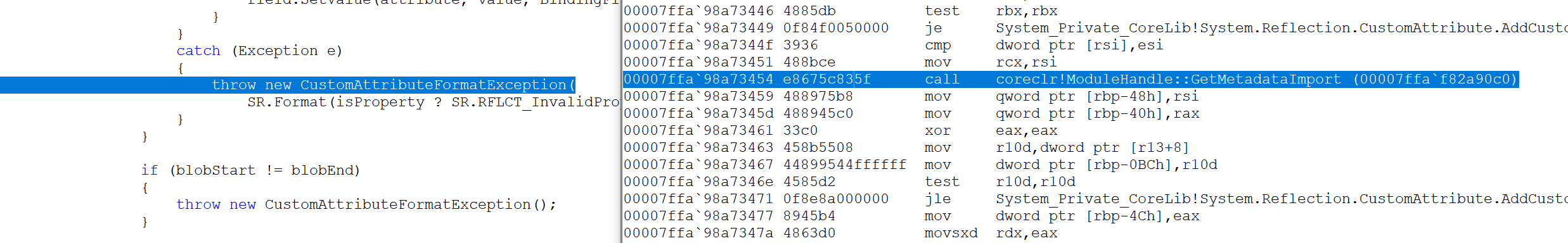 Wrong line info when debugging CoreLib in windbg · Issue #52774 · dotnet/runtime · GitHub