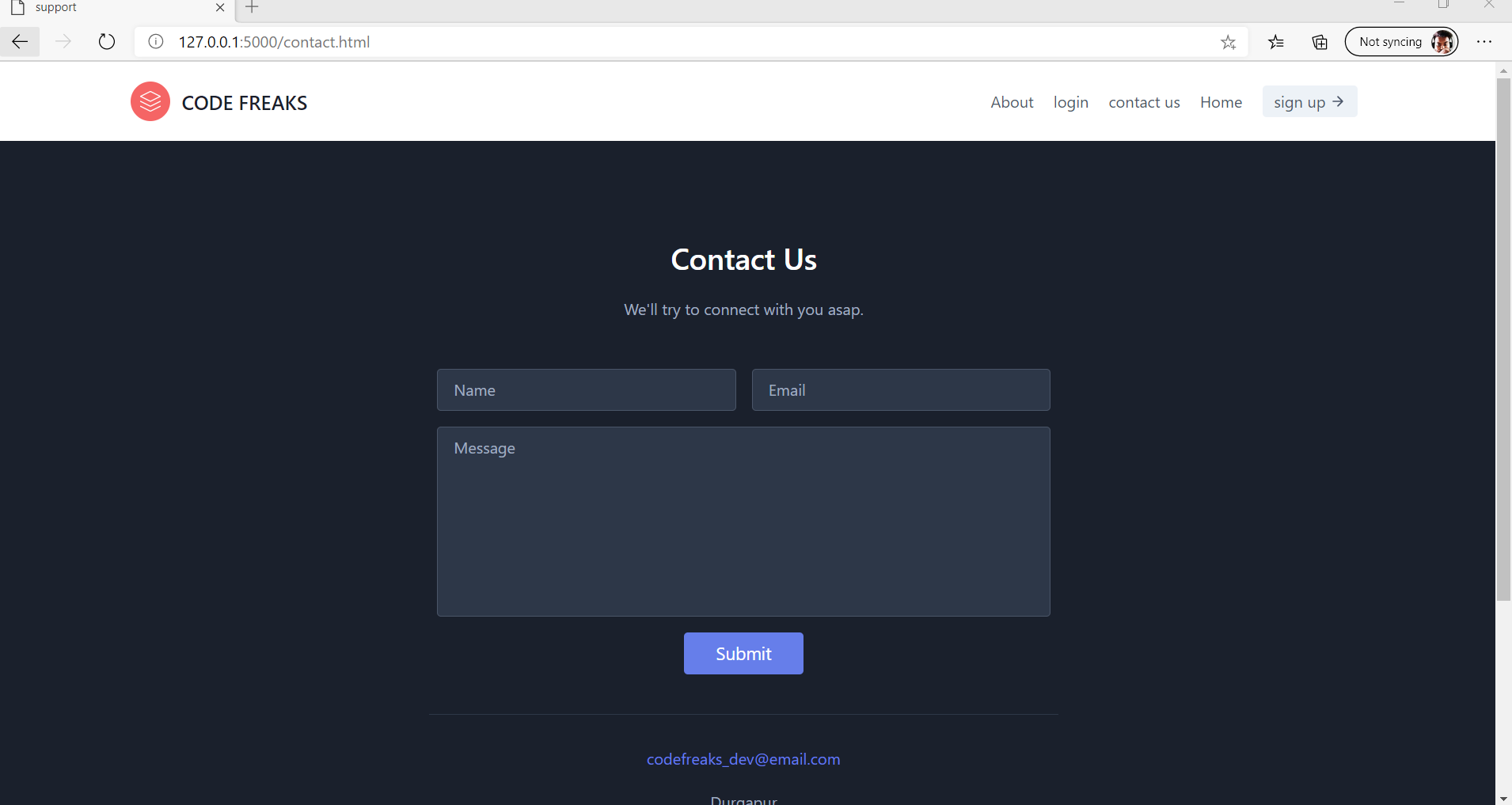 GitHub - anchitchandra/codefreaks: Blogging web application.