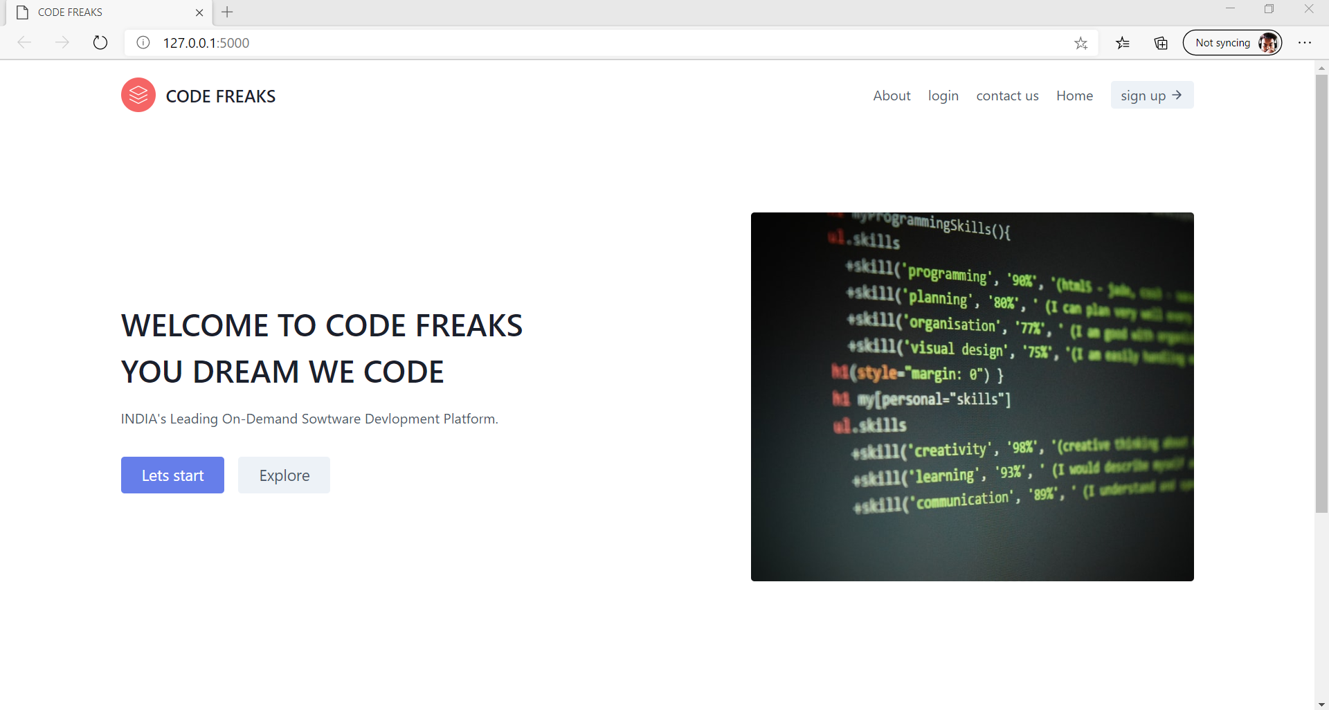 GitHub - anchitchandra/codefreaks: Blogging web application.