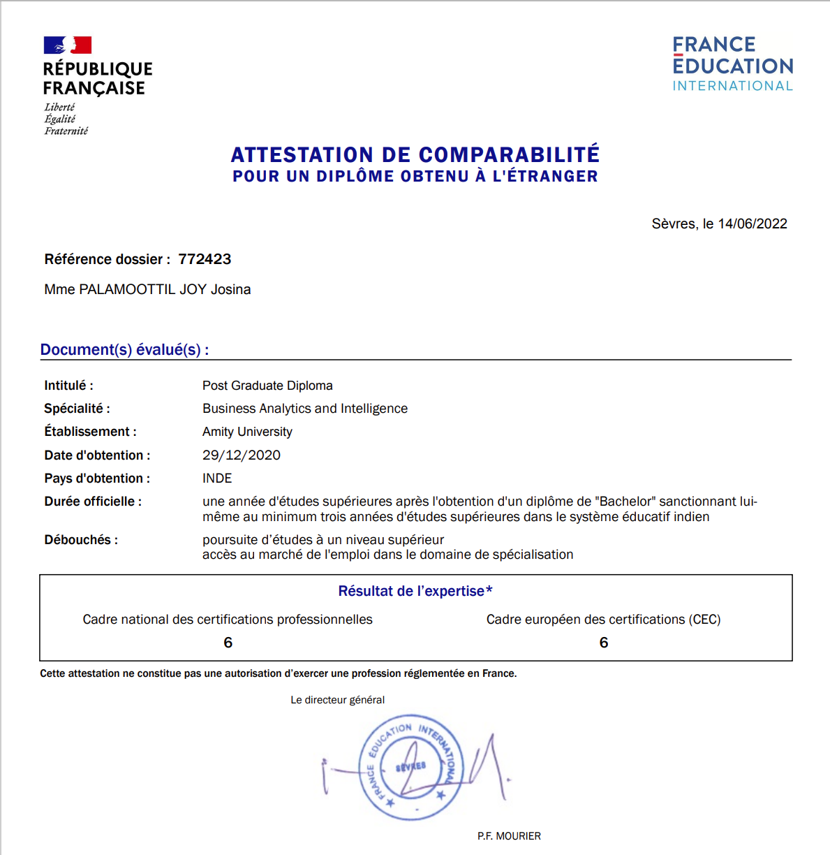GitHub - josinapjoy/Attestation_de_comparabilite: La attestation de ...