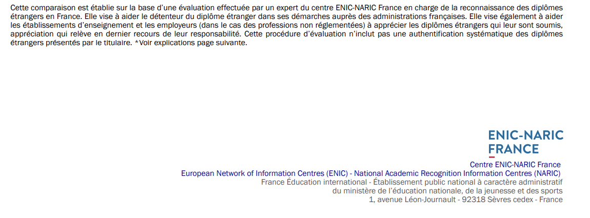 Centrés Enic Naric Équivalence Diplôme – KKSURC