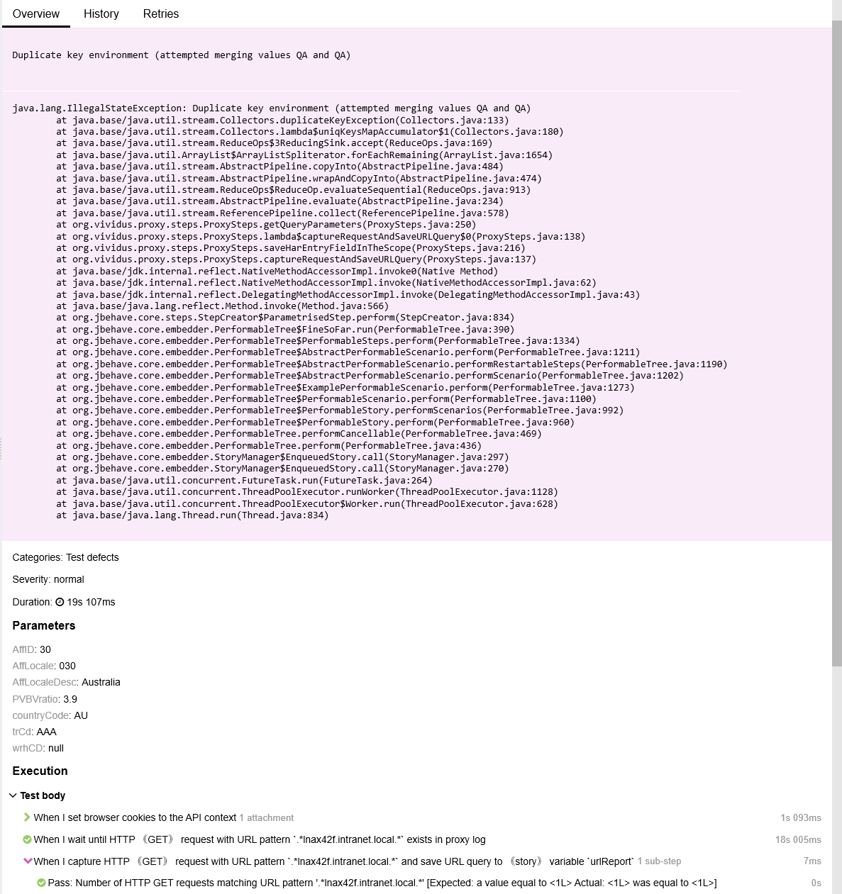step When I capture HTTP GET request with URL pattern `` and save URL query to story variable ...