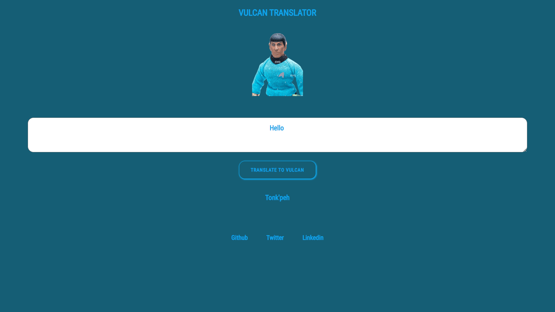 GitHub - IM-Suryakant-Kumar/Vulcan-Translator: A app made using a mock api will convert English ...