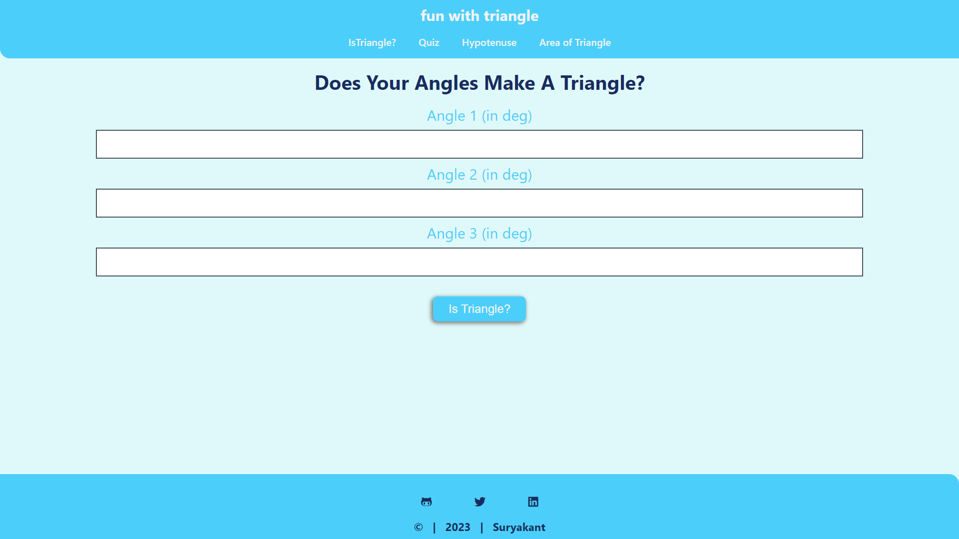 GitHub - IM-Suryakant-Kumar/FunWithTriangle: Fun with Triangle app has pack of different ...