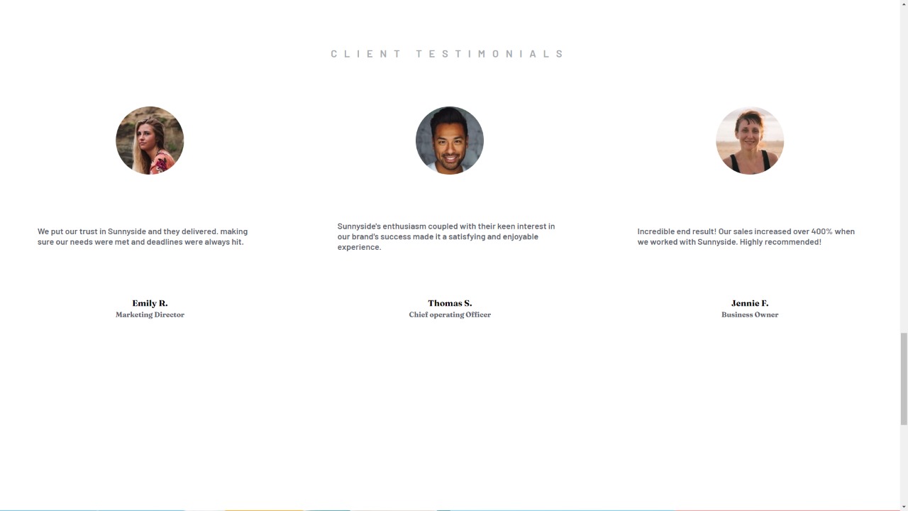 GitHub - BBML-DEV/Projeto-sunnyside-frontmentor-challenge: Desafio dificuldade junior frontmentor