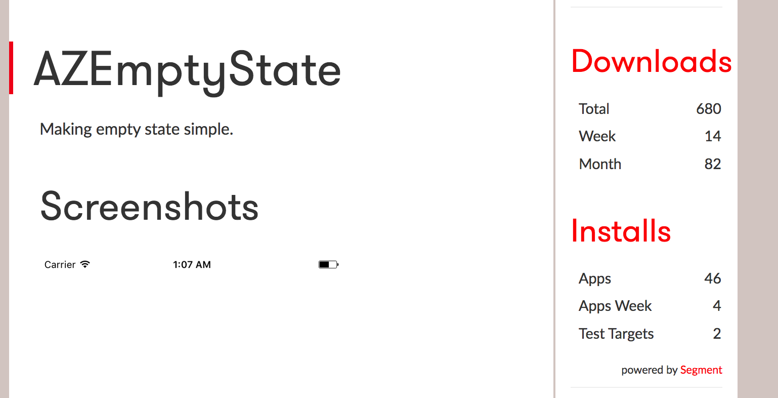 Show Installs And Downloads Stats In Analysis Tab Or Any Other Place 