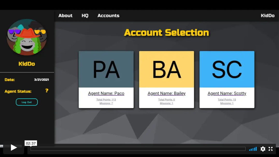 GitHub - kiddo-capstone/kiddo-frontend: KidDo is a secret-agent-themed skill-building app for ...