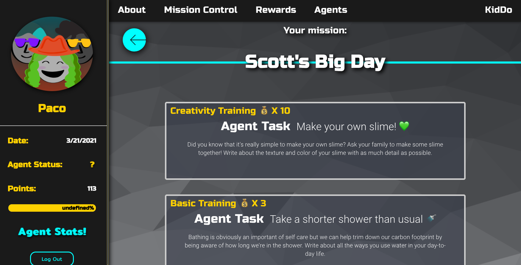 GitHub - kiddo-capstone/kiddo-frontend: KidDo is a secret-agent-themed skill-building app for ...
