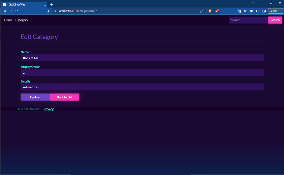 GitHub - robertbls/CRUD-book-web