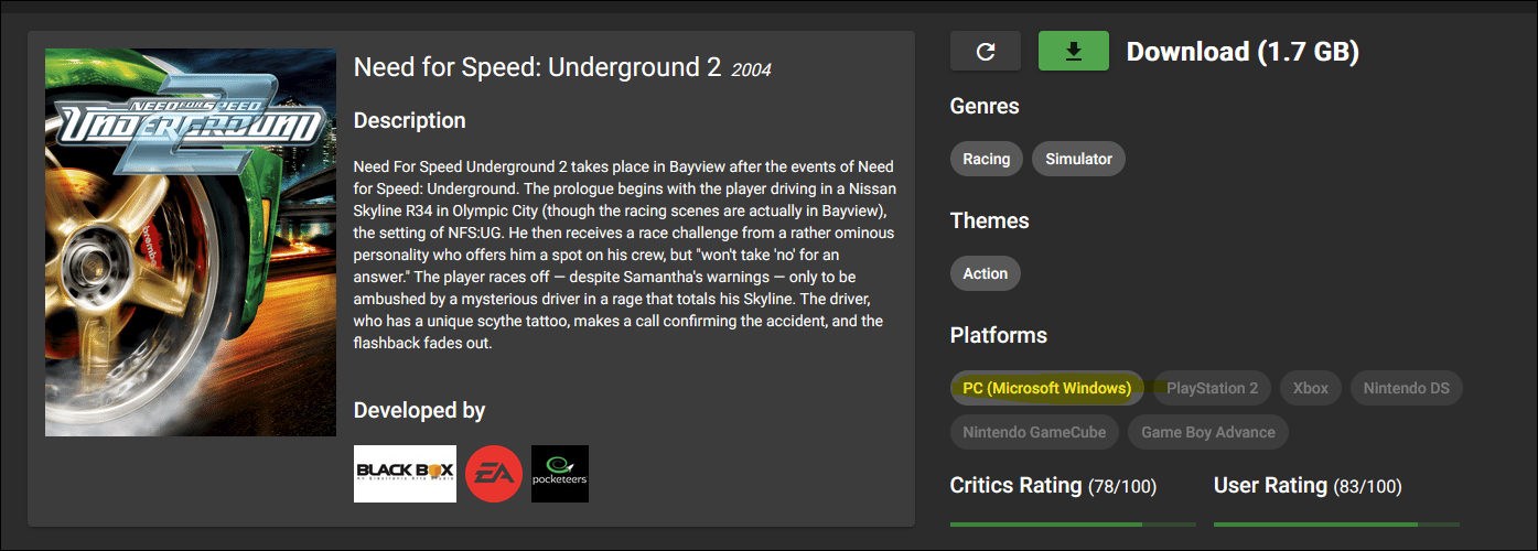 Adding multiple platform versions of the same game · Issue #82 ...