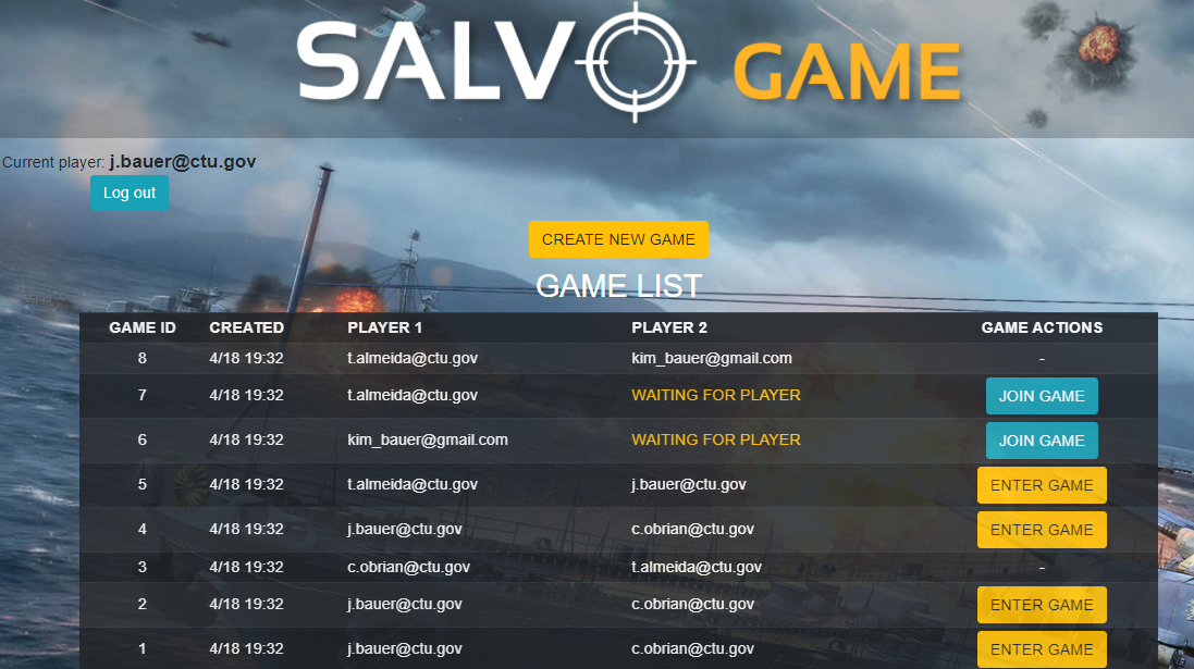 GitHub - mlc91/salvo_game: Salvo game - Accenture Academy JAVA