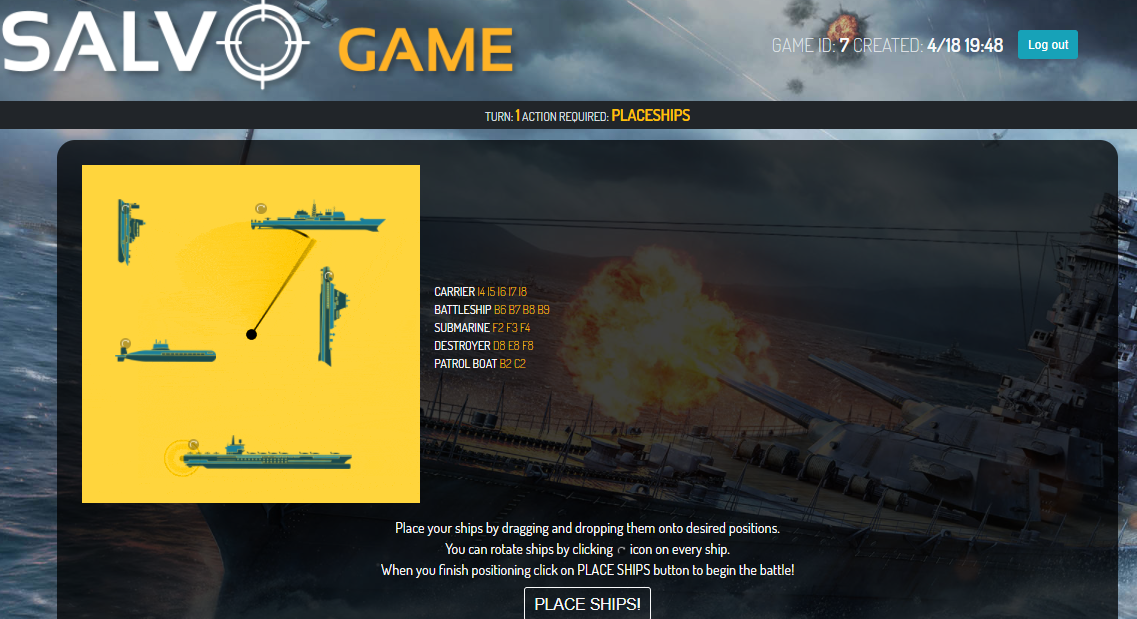 GitHub - mlc91/salvo_game: Salvo game - Accenture Academy JAVA