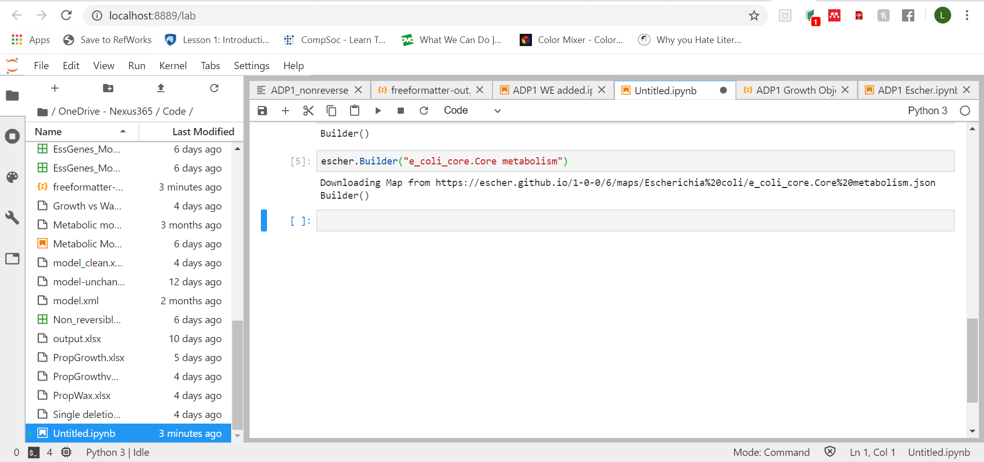 Jupyter Widget not working? · Issue #333 · zakandrewking/escher · GitHub