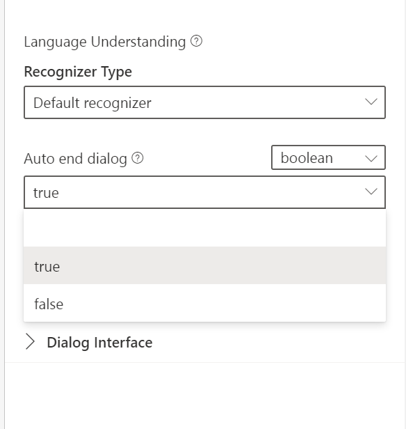 Form editor 'Auto end dialog' dropdown has an empty option · Issue #4434 · microsoft ...