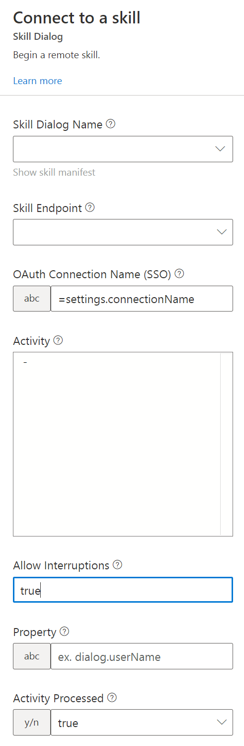 Microsoft.BeginSkill - allowInterruptions: incorrect ref in the sdk.schema · Issue #4597 ...