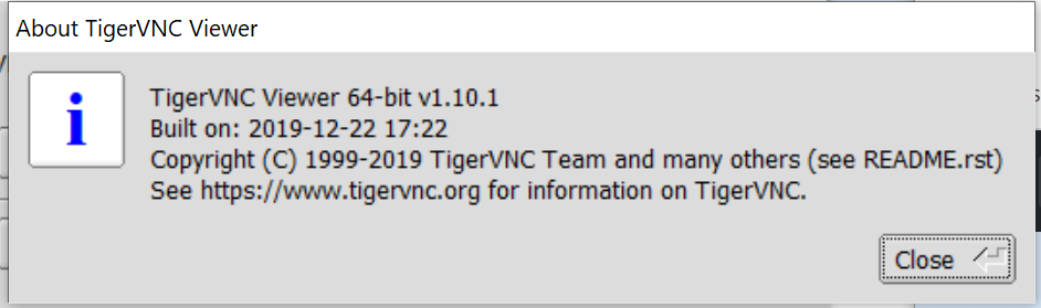 Connection reset by peer (10054) · Issue #1041 · TigerVNC/tigervnc · GitHub