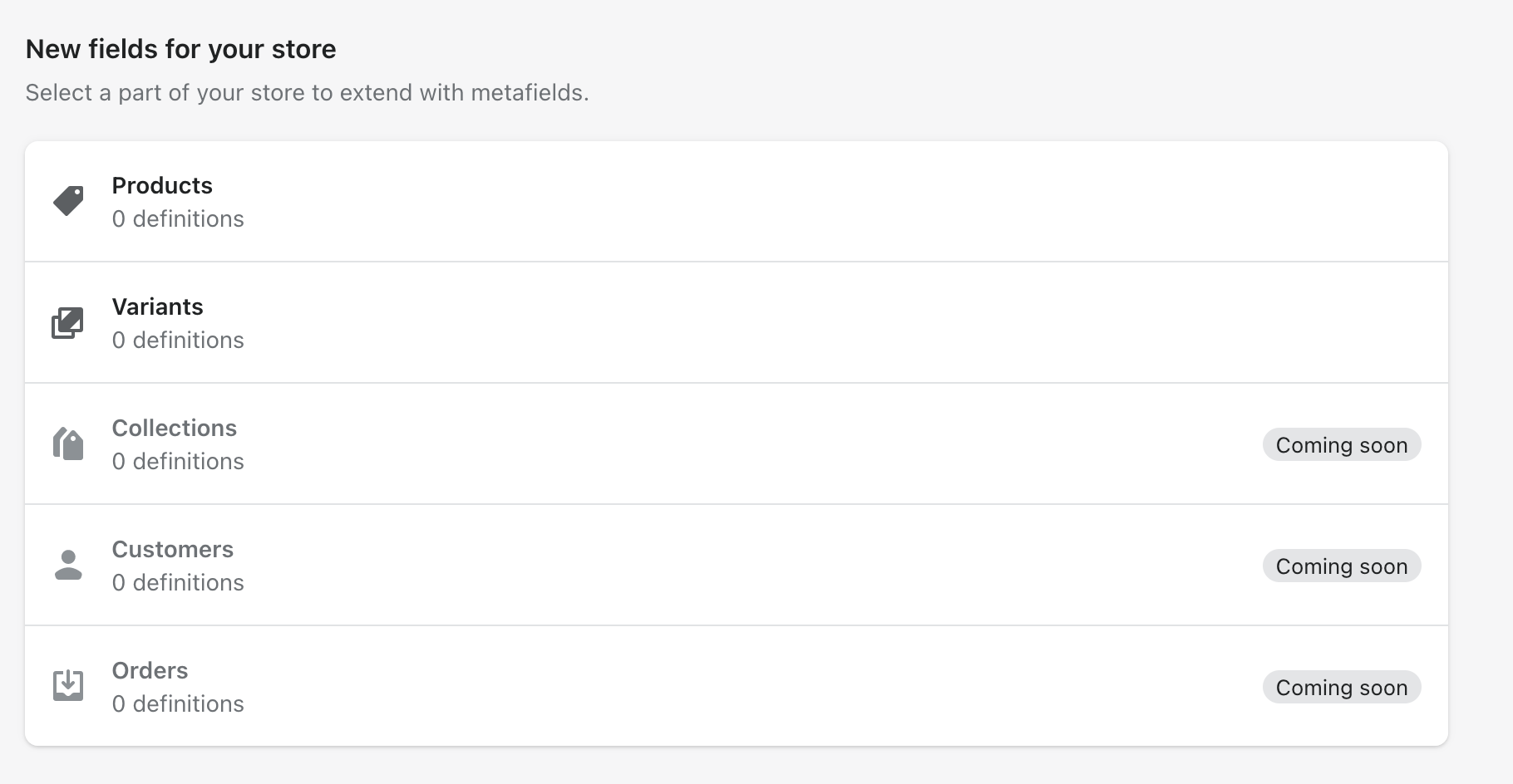 Unable to delete and recreate a metafield · Shopify storefront-api-feedback · Discussion #60 ...