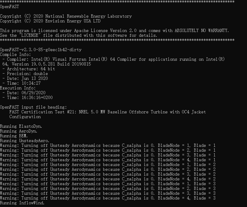 Modal analysis and eigenfrequency · Issue #479 · OpenFAST/openfast · GitHub