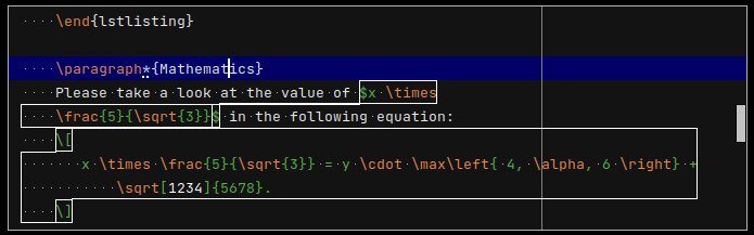 Double highlighting of inline and display math · Issue #3048 · Hannah-Sten/TeXiFy-IDEA · GitHub