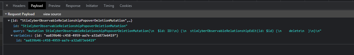 Creating and deleting "child" relationships between 2 Process Objects throws "t.substr is not a ...