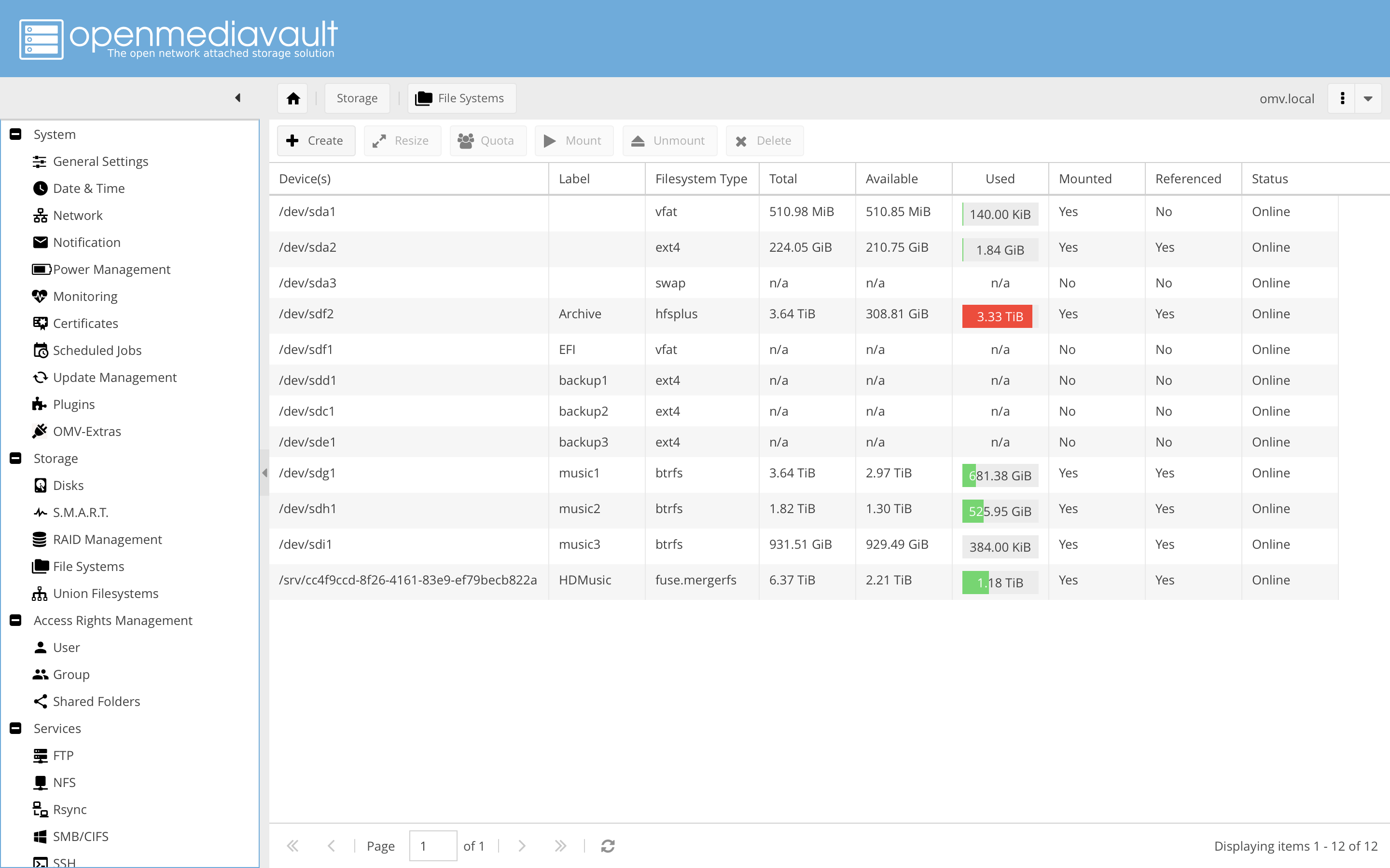 mergerfs not honoring "MFS" policy? (OMV 5 plugin) · Issue #732 ...