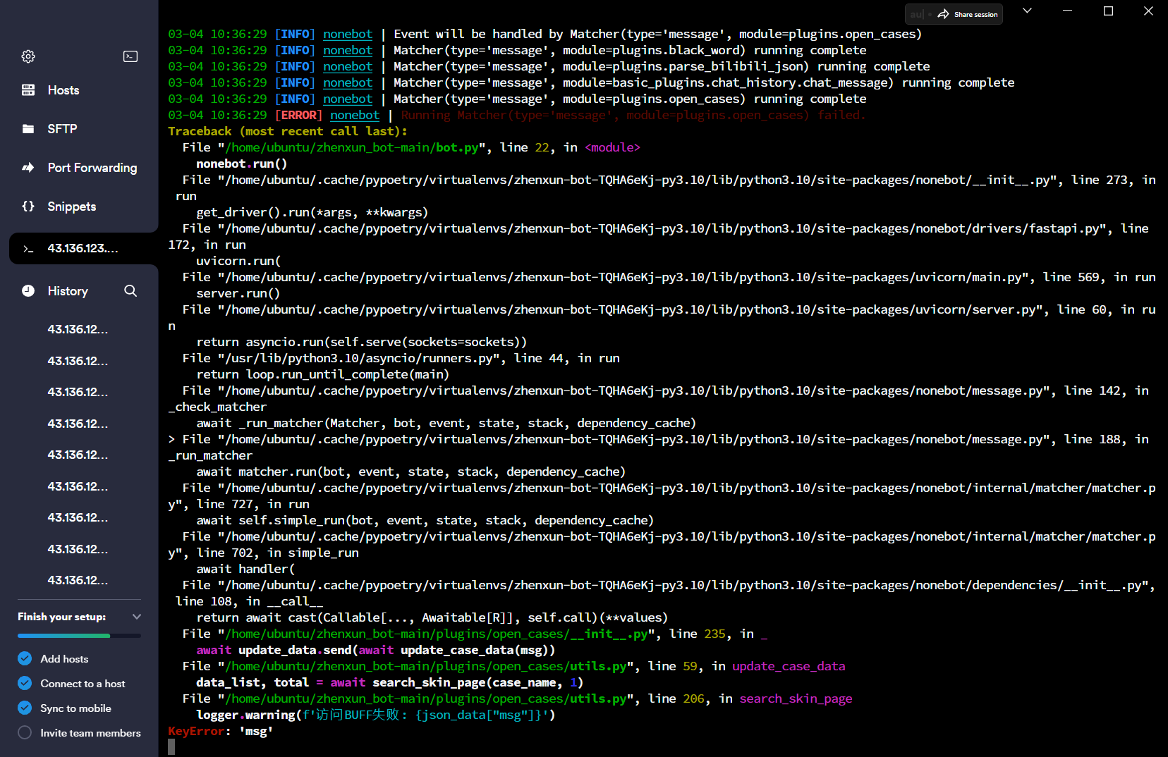 更新武器箱报错 · Issue 1292 · Hibikierzhenxunbot · Github