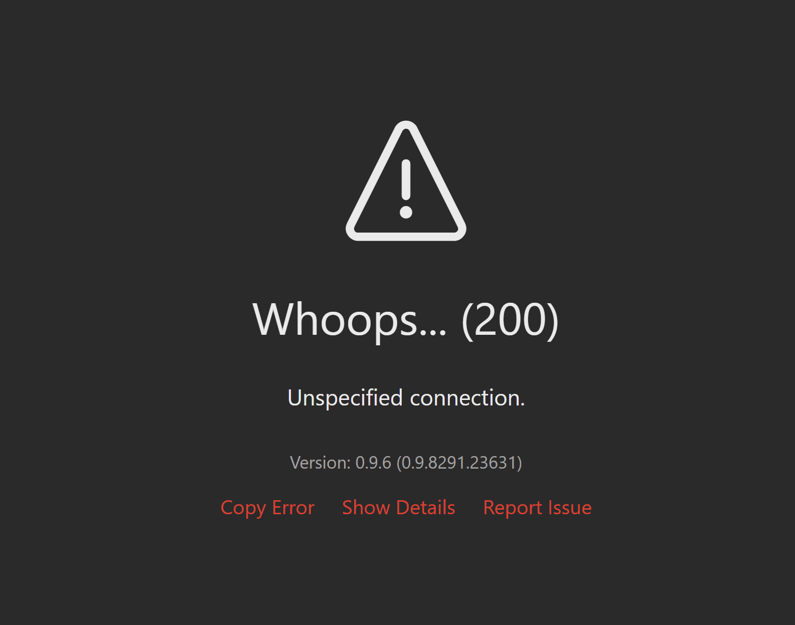 Error 200: Unspecified connection. Version: 0.9.6 (0.9.8291.23631) · Issue #492 · sql-bi/Bravo ...