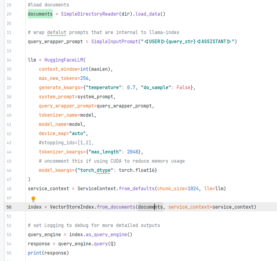 [Question]: When customize the LLM, using VectorStoreIndex, it reports error · Issue #6977 · run ...