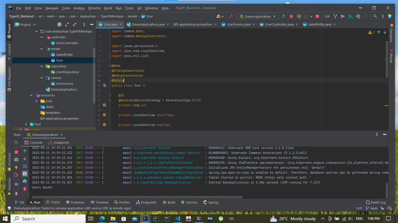 GitHub - Madushan97/TypeFi_Assessment: Take Home Assignment