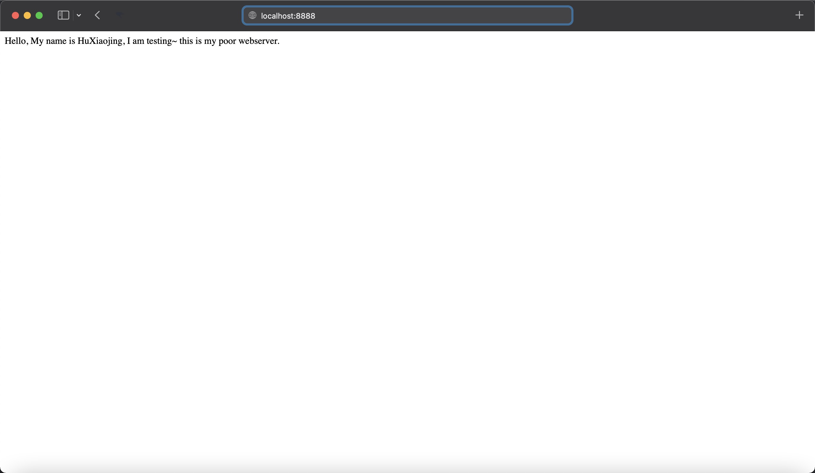 GitHub - huxiaojing424/MyPoorWebServer: This project simply implements ...
