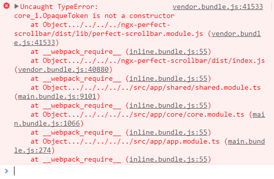 Uncaught Typeerror Core1opaquetoken Is Not A Constructor · Issue 113 · Zefoyngx Perfect