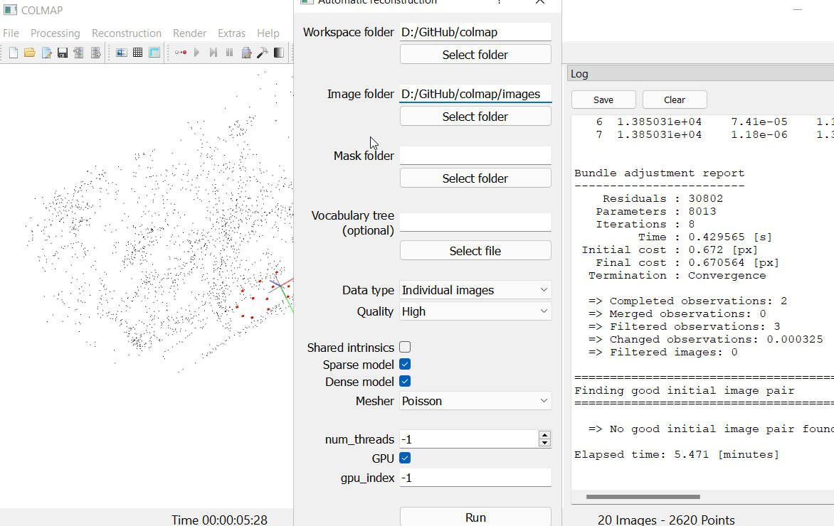 Cant get right result? · Issue #1432 · colmap/colmap · GitHub