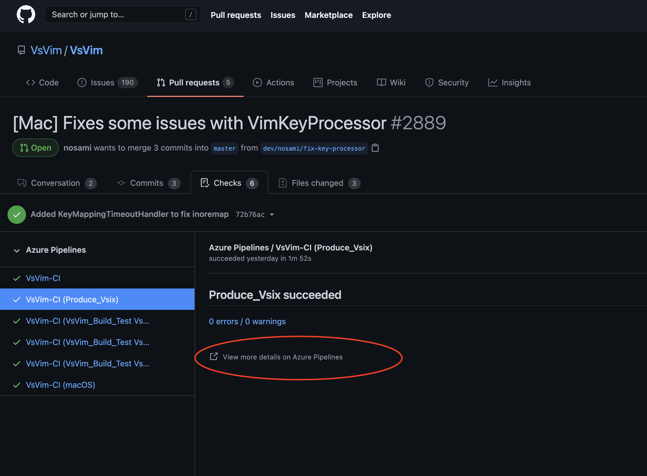 VsMac auto-format randomly switches off with VsVim 2.8.0.11 · Issue #2888 · VsVim/VsVim · GitHub