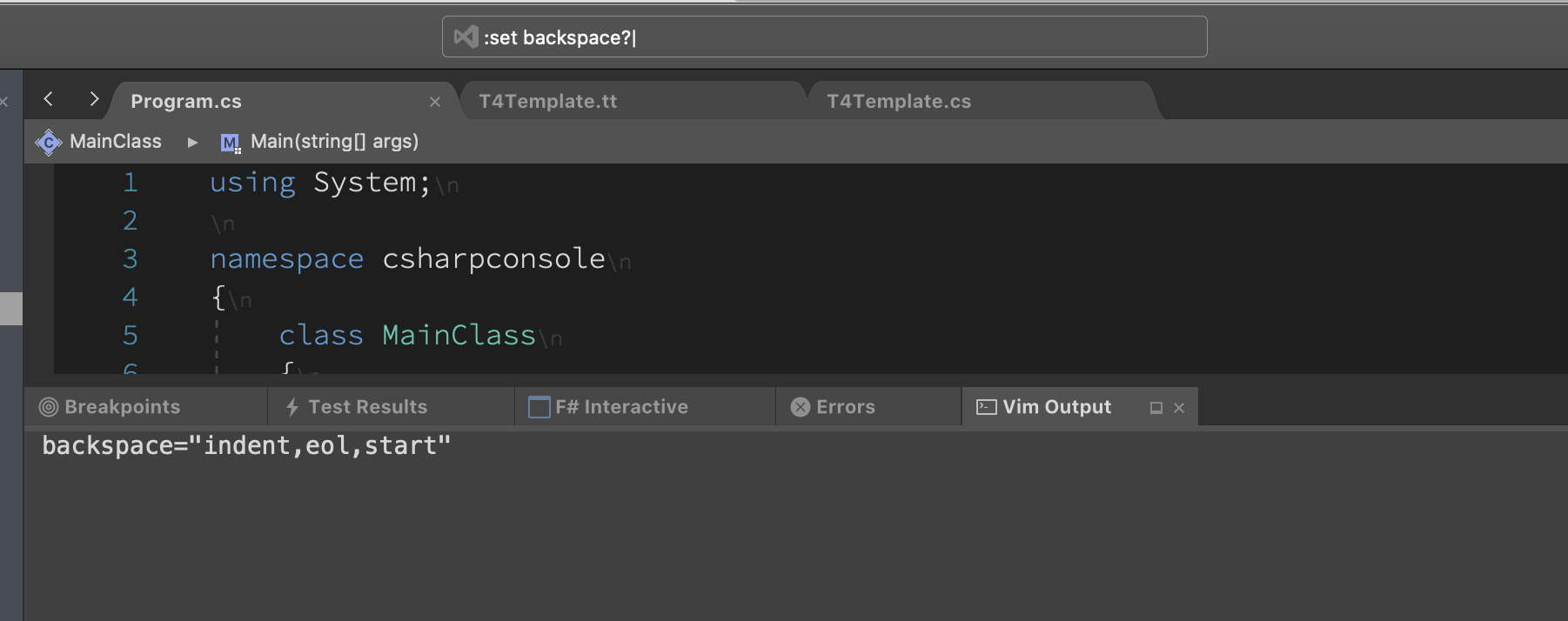 Vsmac Cannot Edit Text When Accessing Insert Mode From Movements · Issue 2811 · Vsvimvsvim