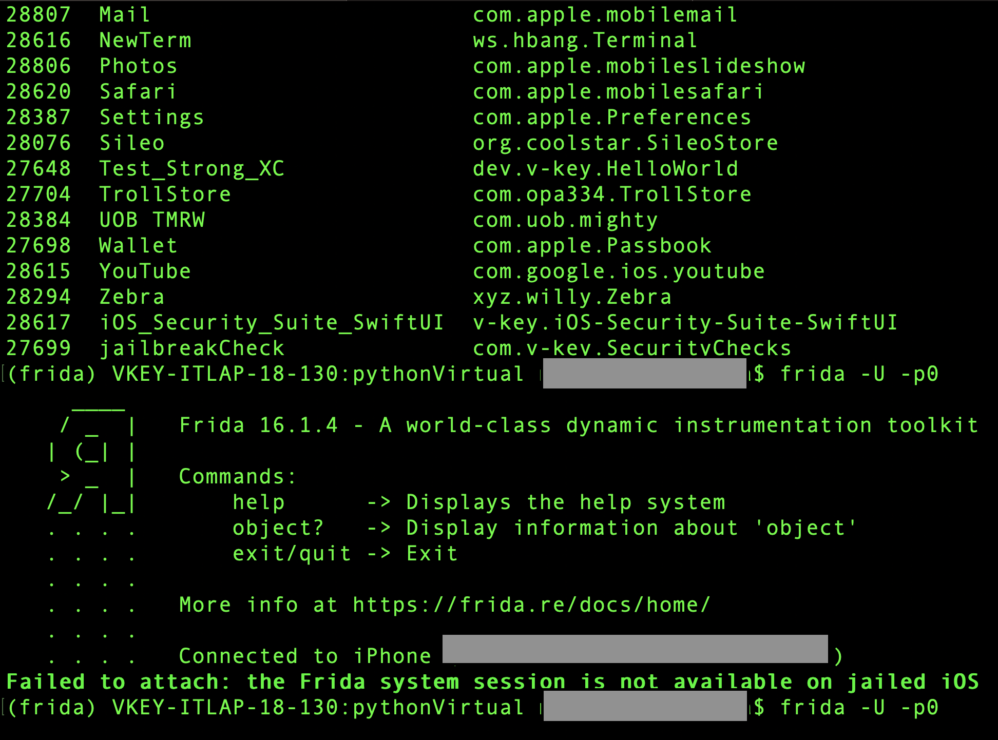 Frida 16.1.4 - Failed to attach error · Issue #2666 · frida/frida · GitHub