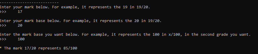 GitHub - BloodAlibi/Mark_Calculator: Mark Calculator is a Python tool ...