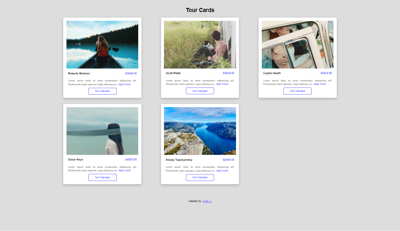 GitHub - thejyotipatel/tour-cards-in-reactjs