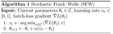 [Feature request] Stochastic Frank-Wolfe optimizer · Issue #47307 · pytorch/pytorch · GitHub