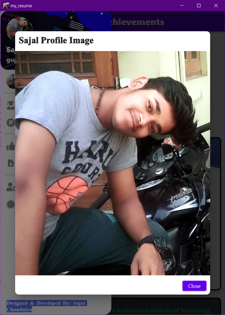 GitHub - sajal0206/flutter_resume: ### Resume app code using flutter and dart