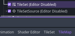 TileSet editor is still displayed when disabled with Editor Feature Profile · Issue #80447 ...