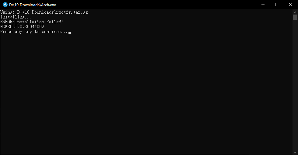 [WSL2] Getting Error 0x80041002 Installing or Upgrading WSL2 (Not Comodo Firewall Issue) · Issue ...