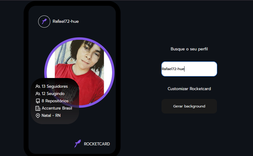 GitHub - Rafael72-hue/Rocketcard: Projeto simples apenas com HTML, CSS e JS, fazendo consultas ...