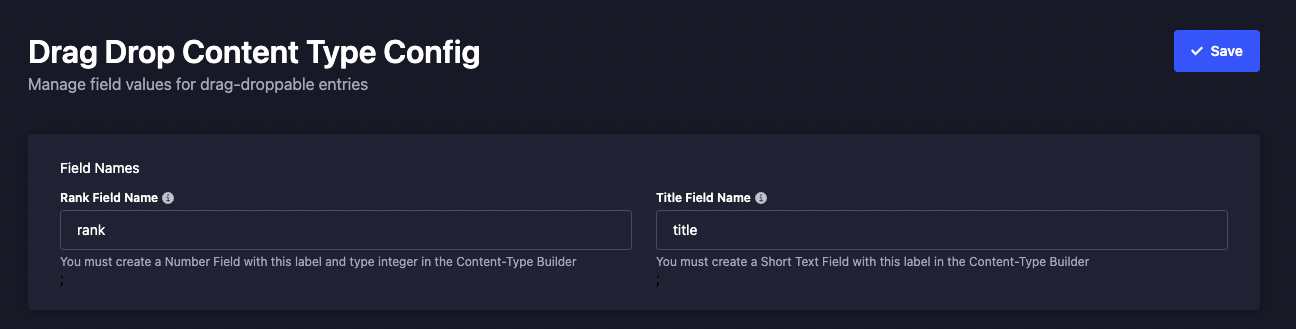 Doesn't work with Strapi v4.4.1 · Issue #4 · plantagoIT/strapi-drag-drop-content-type-plugin ...