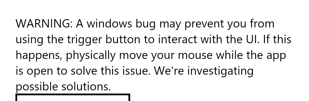Input on Unity UI not working ONLY when ran with WMR · Issue #4821 ...