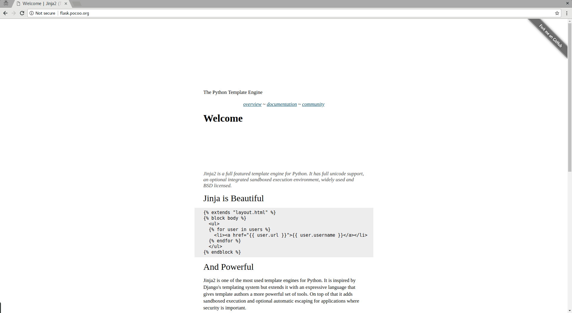 flask.pocoo.org points to jinja2 docs · Issue #2639 · pallets/flask · GitHub