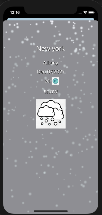 GitHub - DLaMott/WeatherApplication: Weather App made using Swift