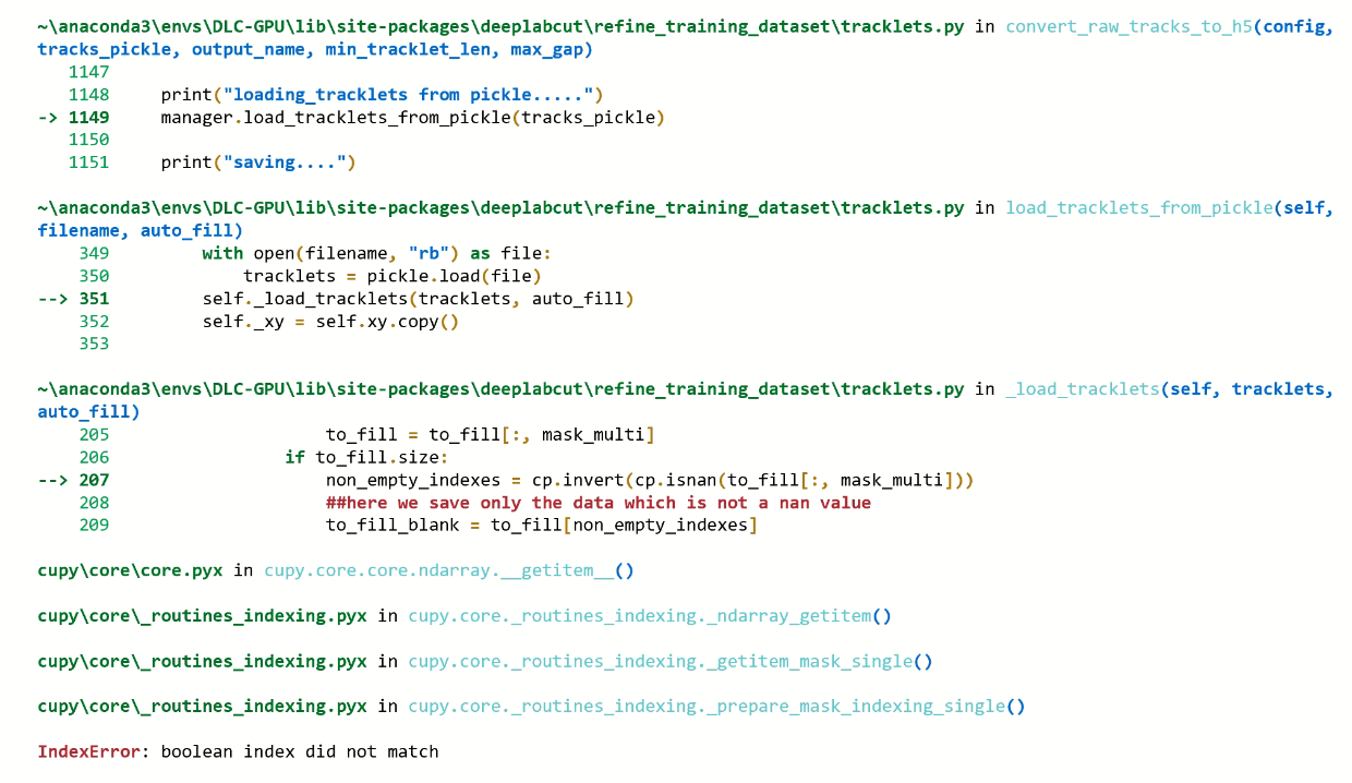 No tracklet assembly for unique bodyparts · Issue #778 · DeepLabCut ...