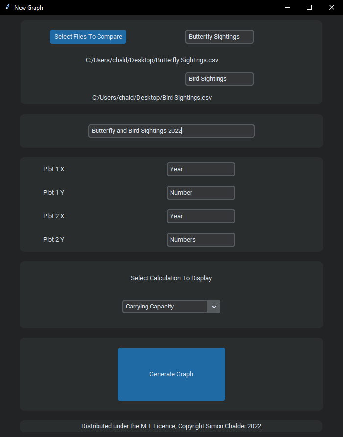 GitHub - simonchalder/Graphing_App